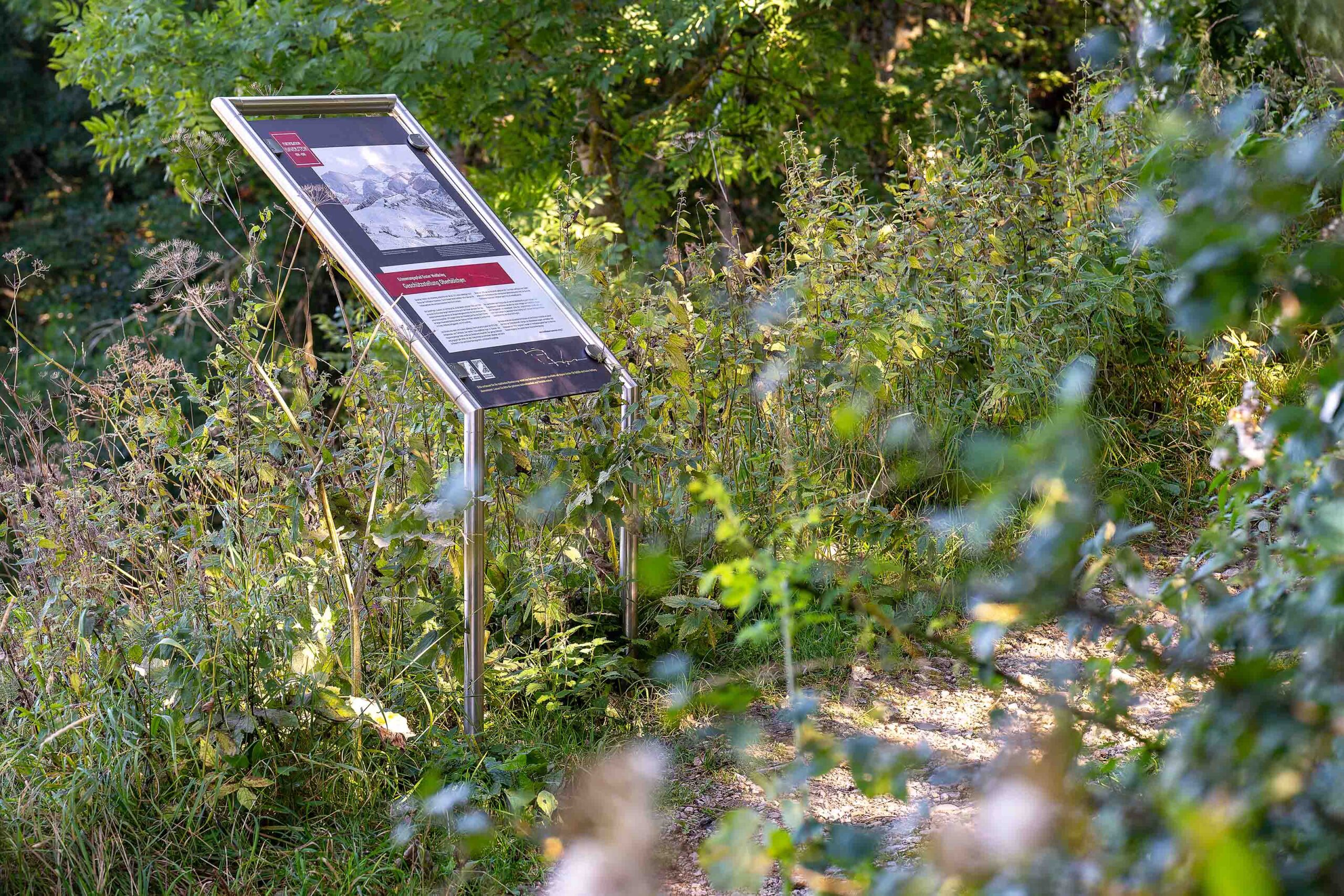 Informationen für Besuchende: Erinnerungspfad Erster Weltkrieg
